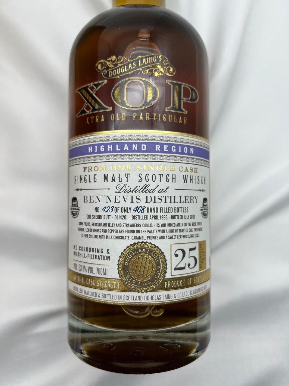 XOP Single Malt Scotch Whisky - Rejo Beverages Pte Ltd